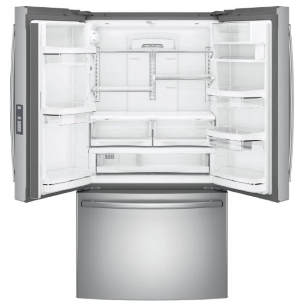 GE Profile Series PWE23KYNFS 36" 23.1 cu.ft. Stainless Steel French ...