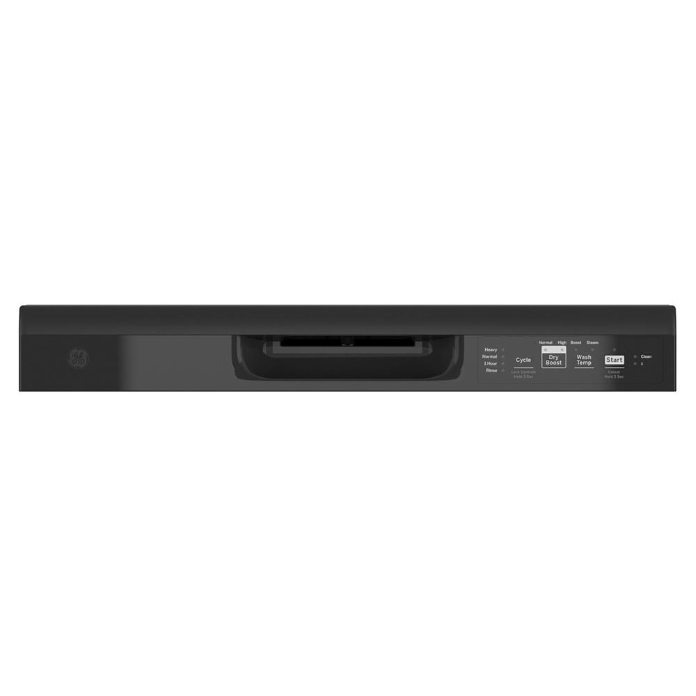 GE Appliances GDF511PGRBB 3600RPM Dishwasher with Front Controls - Black