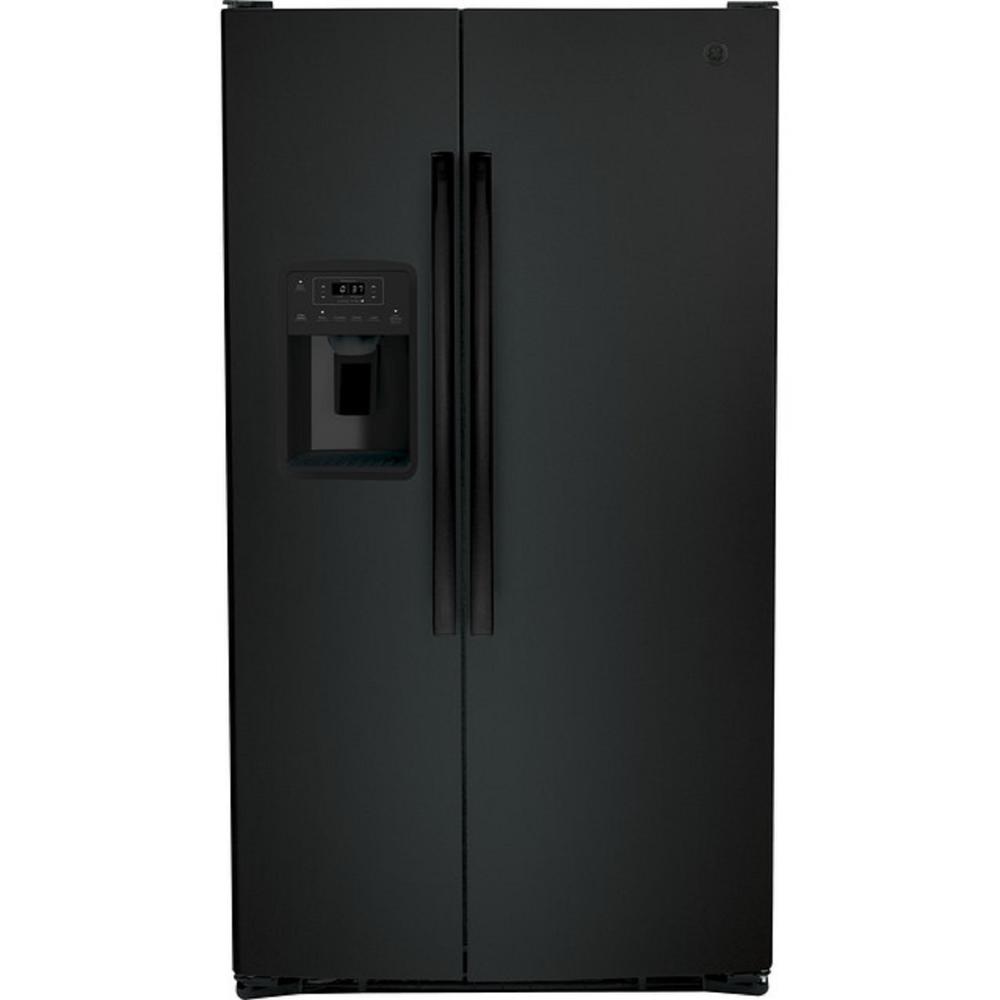 GE Appliances GSE25GGPBB ENERGY STAR® 25.3 Cu. Ft. Side-By-Side ...