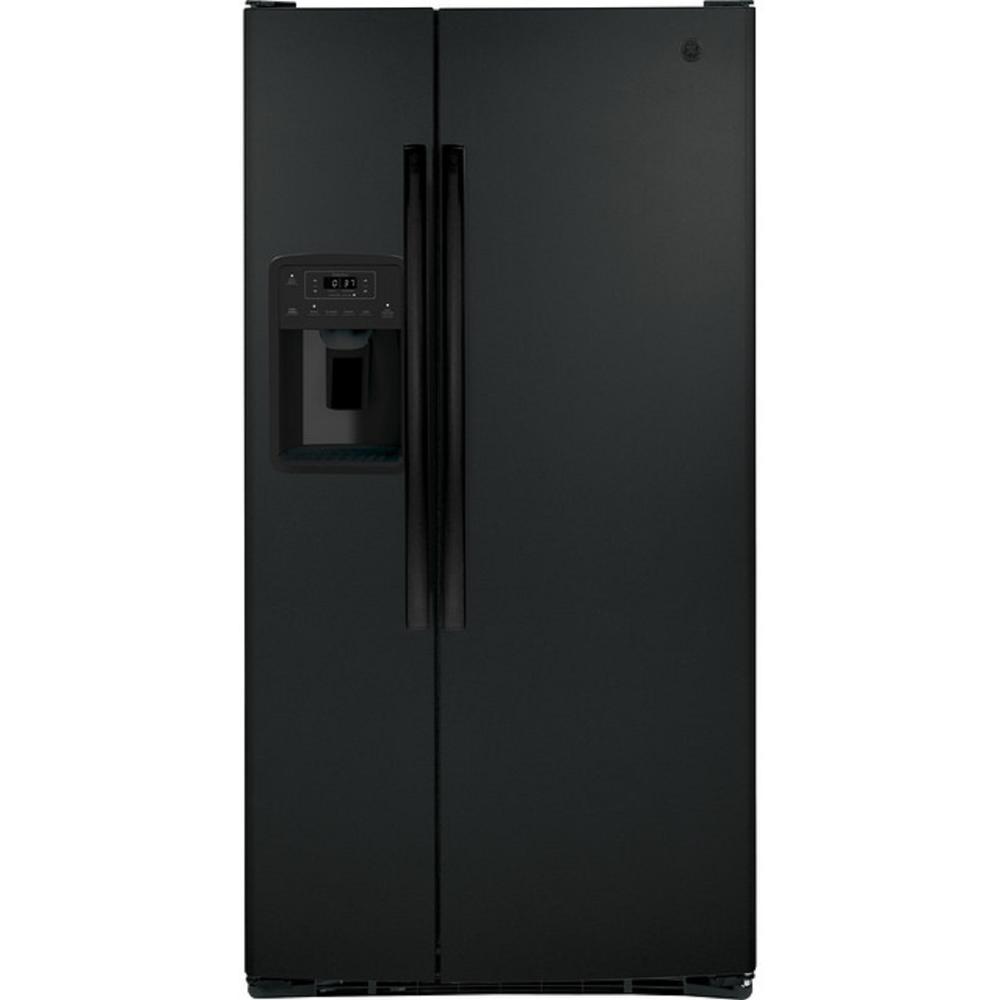 GE Appliances GSS23GGPBB 23.0 Cu. Ft. Side-By-Side Refrigerator - Black