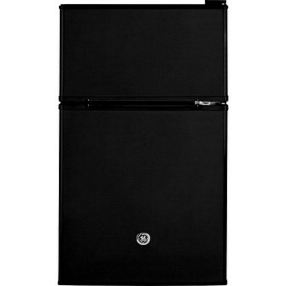 GE Appliances GDE03GGKBB Double-Door Compact Refrigerator