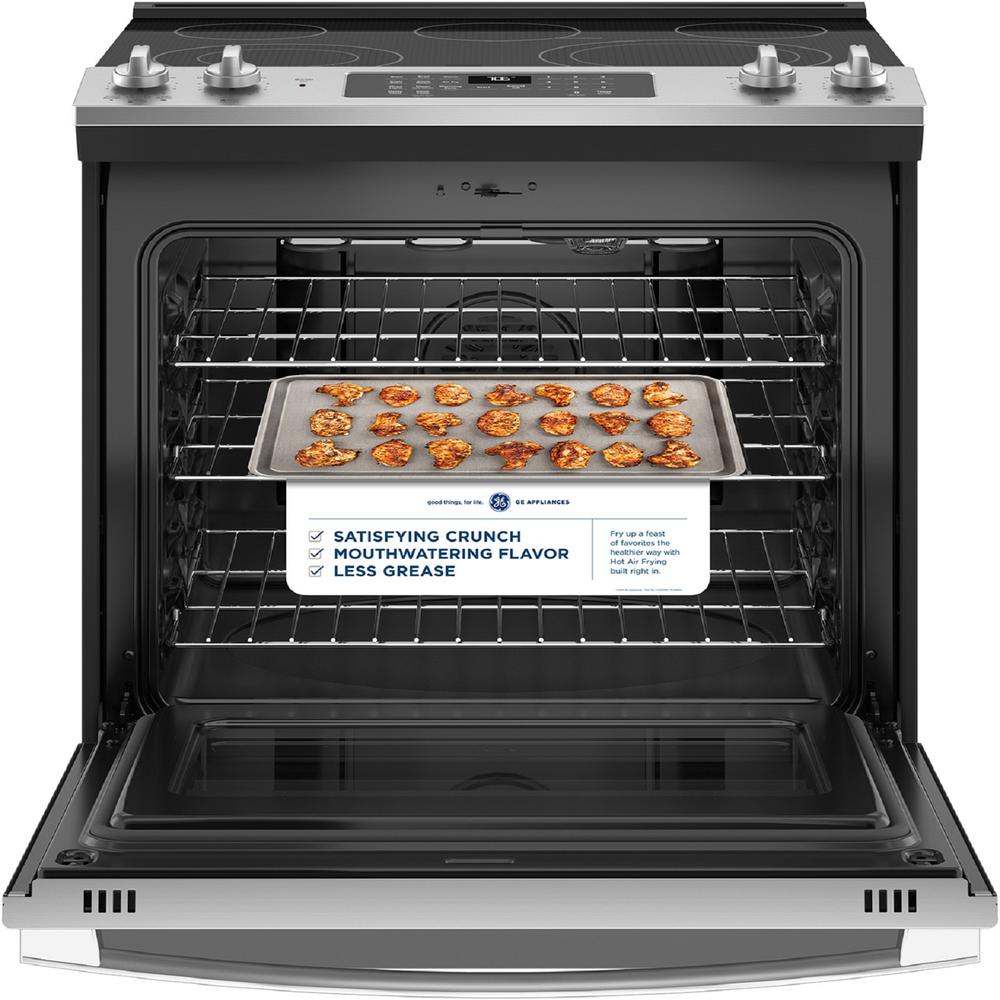 GE Appliances JS760SPSS 30" 5.3 cu.ft. Stainless Steel Slide-In ...