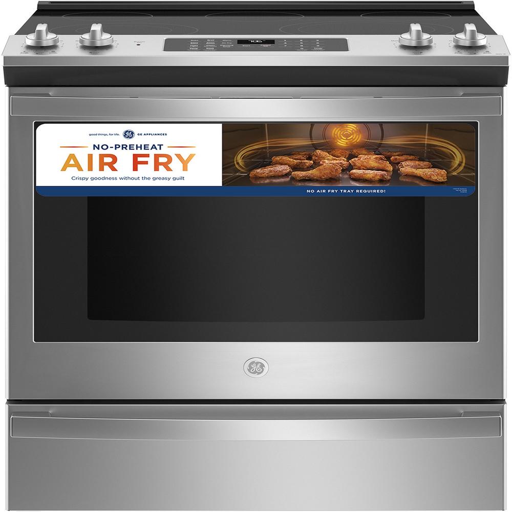 GE Appliances JS760SPSS 30" 5.3 cu.ft. Stainless Steel Slide-In ...