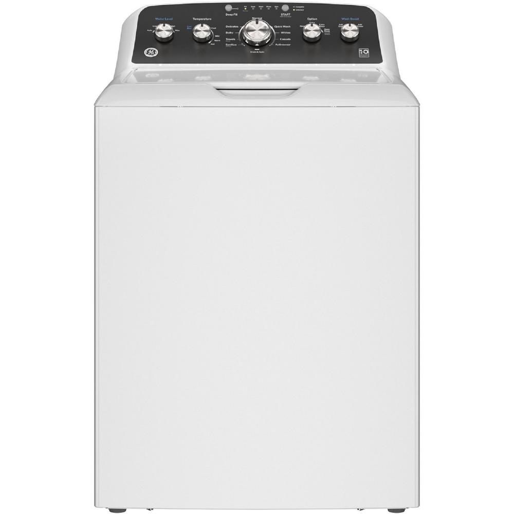 GE Appliances GTW485ASWWB GE® 4.5 cu. ft. Capacity Washer with ...