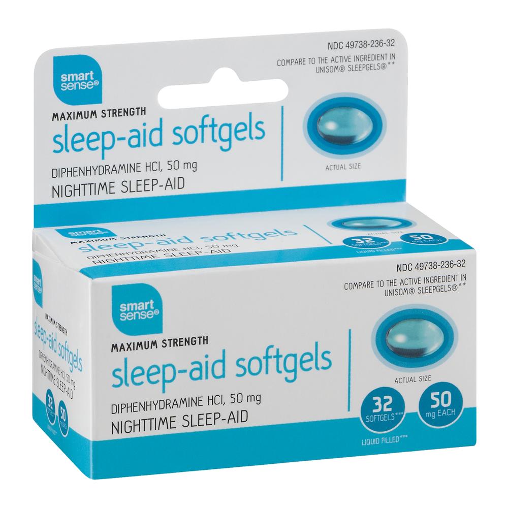 Maximum Strength Sleep-Aid Softgels - 32 CT