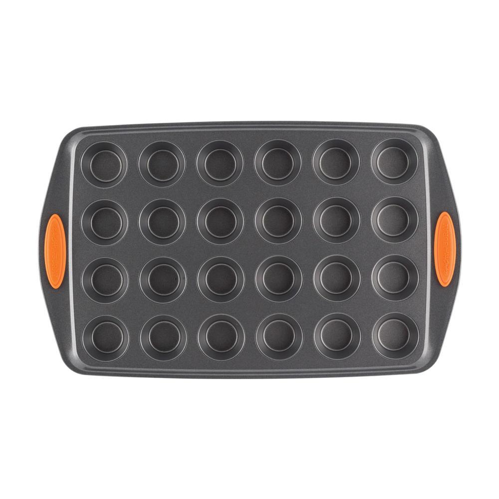 Rachael Ray Yum-o! Nonstick Bakeware 24-Cup Oven Lovin’ Mini Muffin Pan ...