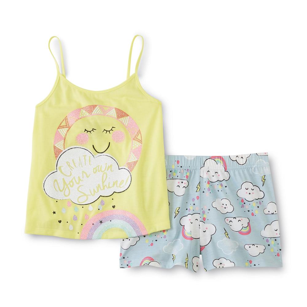 Joe Boxer Girl's Sleeveless Pajama Top & Shorts - Kmart