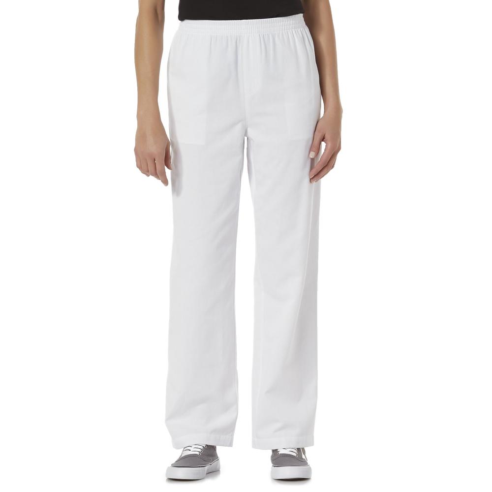 Basic Editions Women's Twill Pants