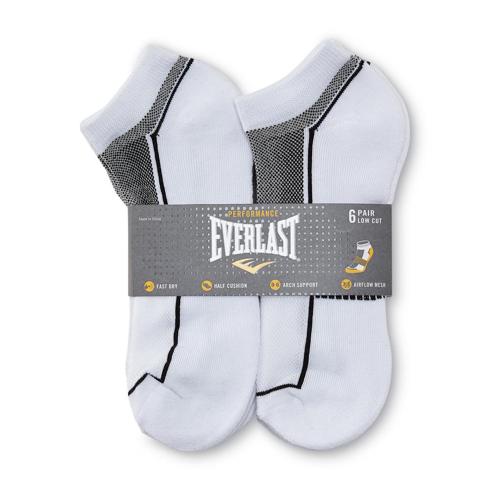 Everlast® Men's 6-Pairs Low-Cut Performance Socks