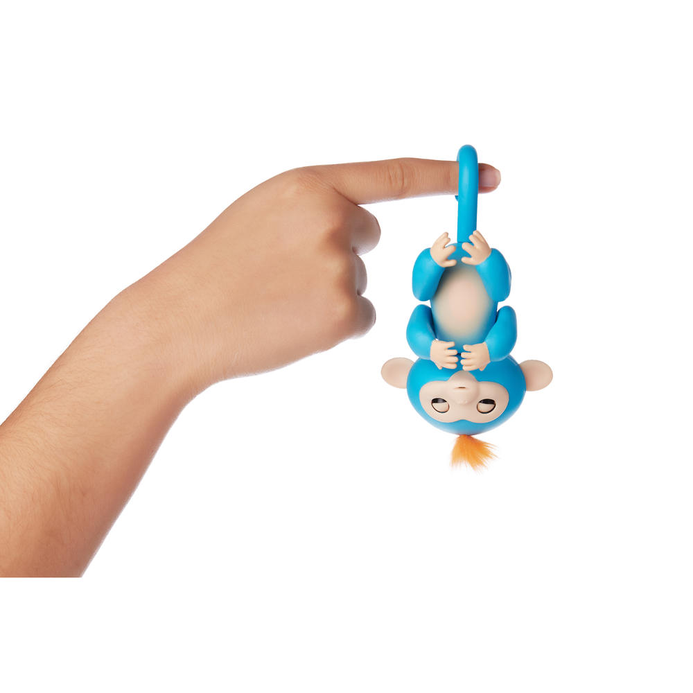 WowWee Fingerlings Monkey - Boris - Blue