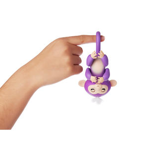 WowWee Fingerlings Monkey - Mia - Purple