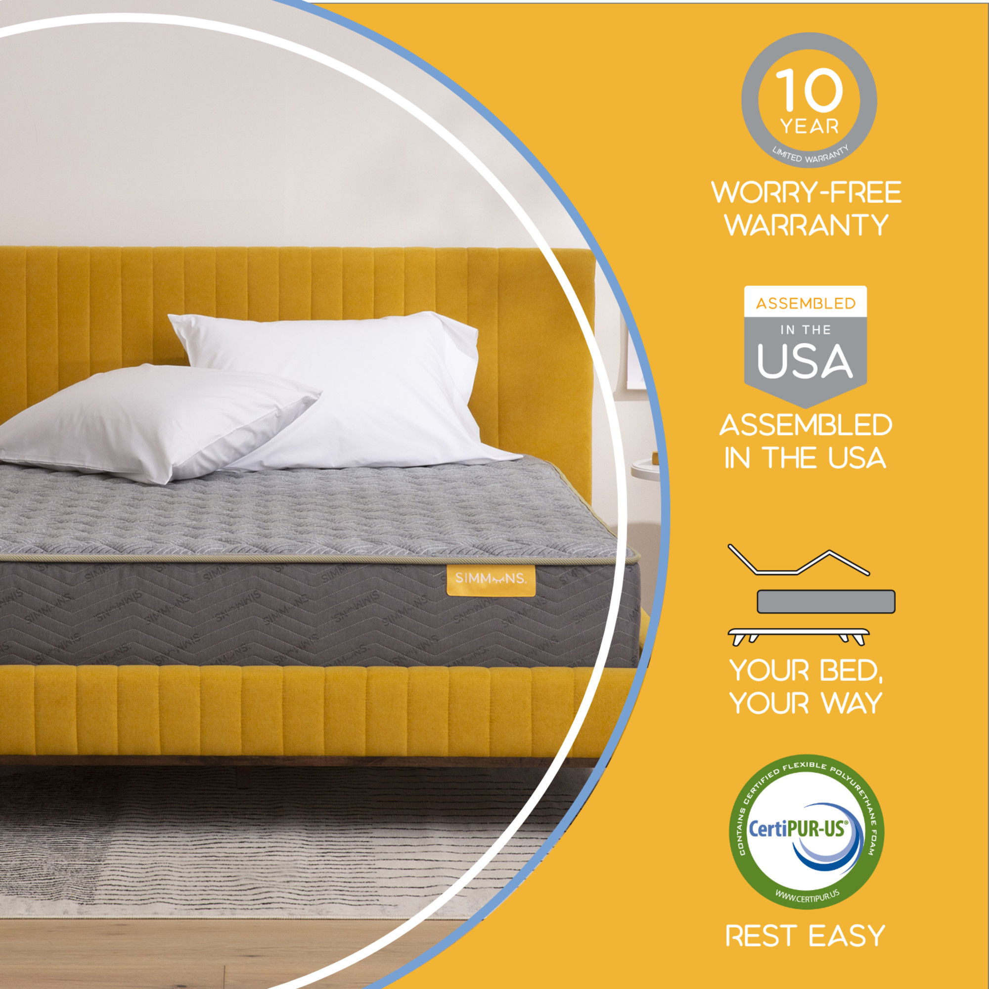 Simmons backcare mattress price store