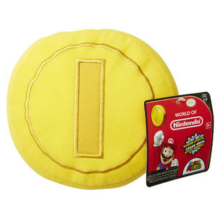 Nintendo Gold Coin Plush with SFX Sound