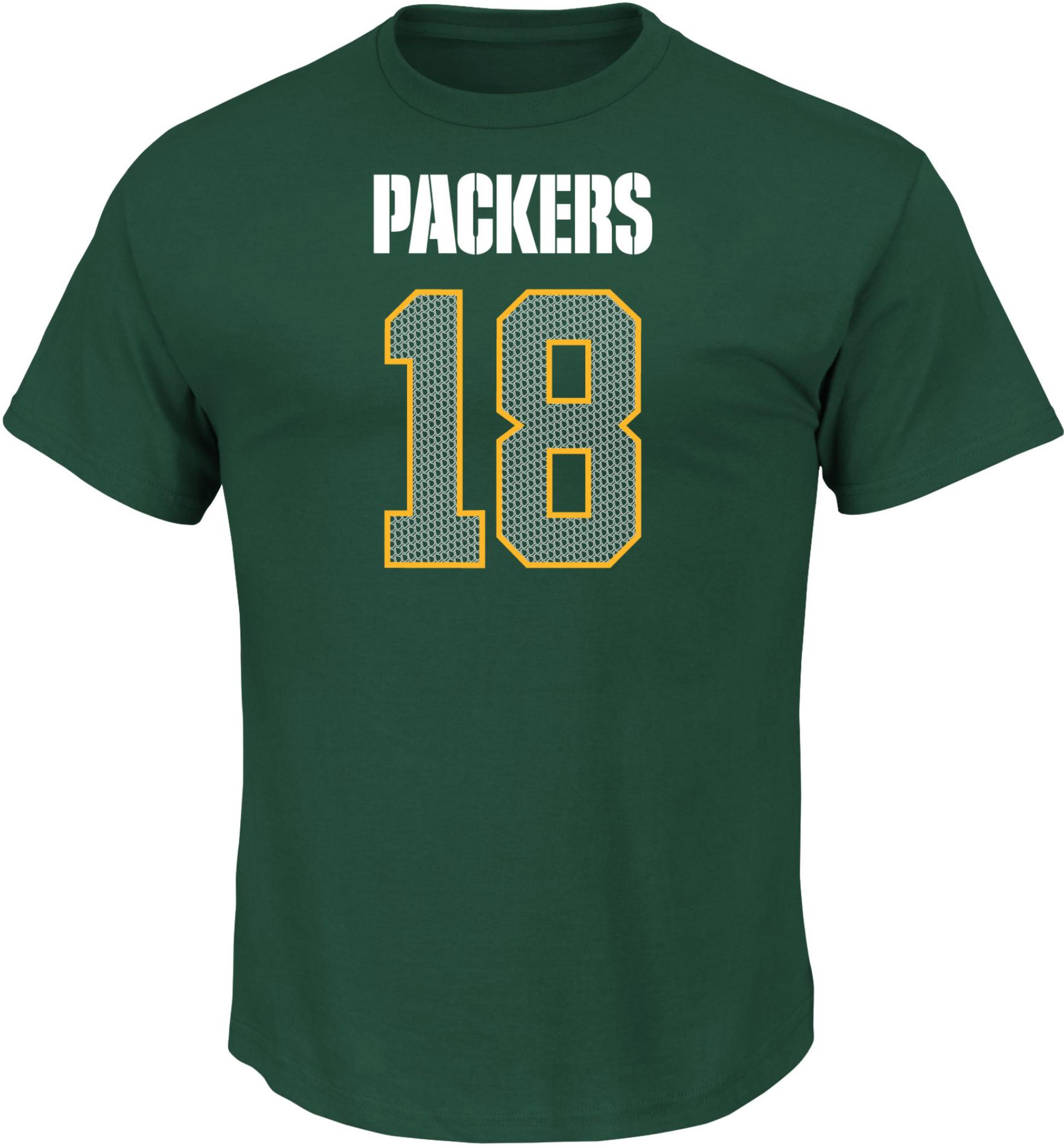 NFL Men's Crew Neck T-Shirt - Green Bay Packers Randall Cobb