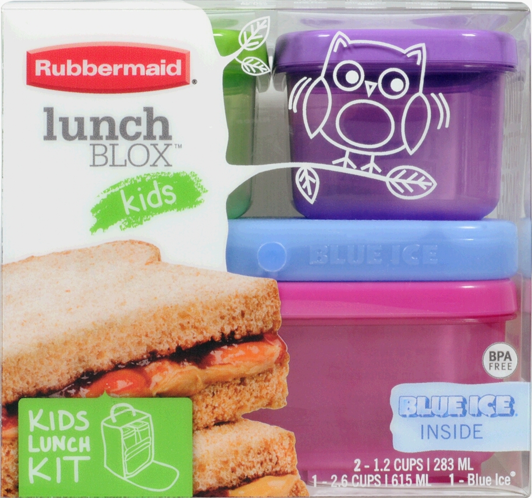 UPC 071691474210 - Rubbermaid LunchBlox Kids Multi Color Lunch Kit with ...