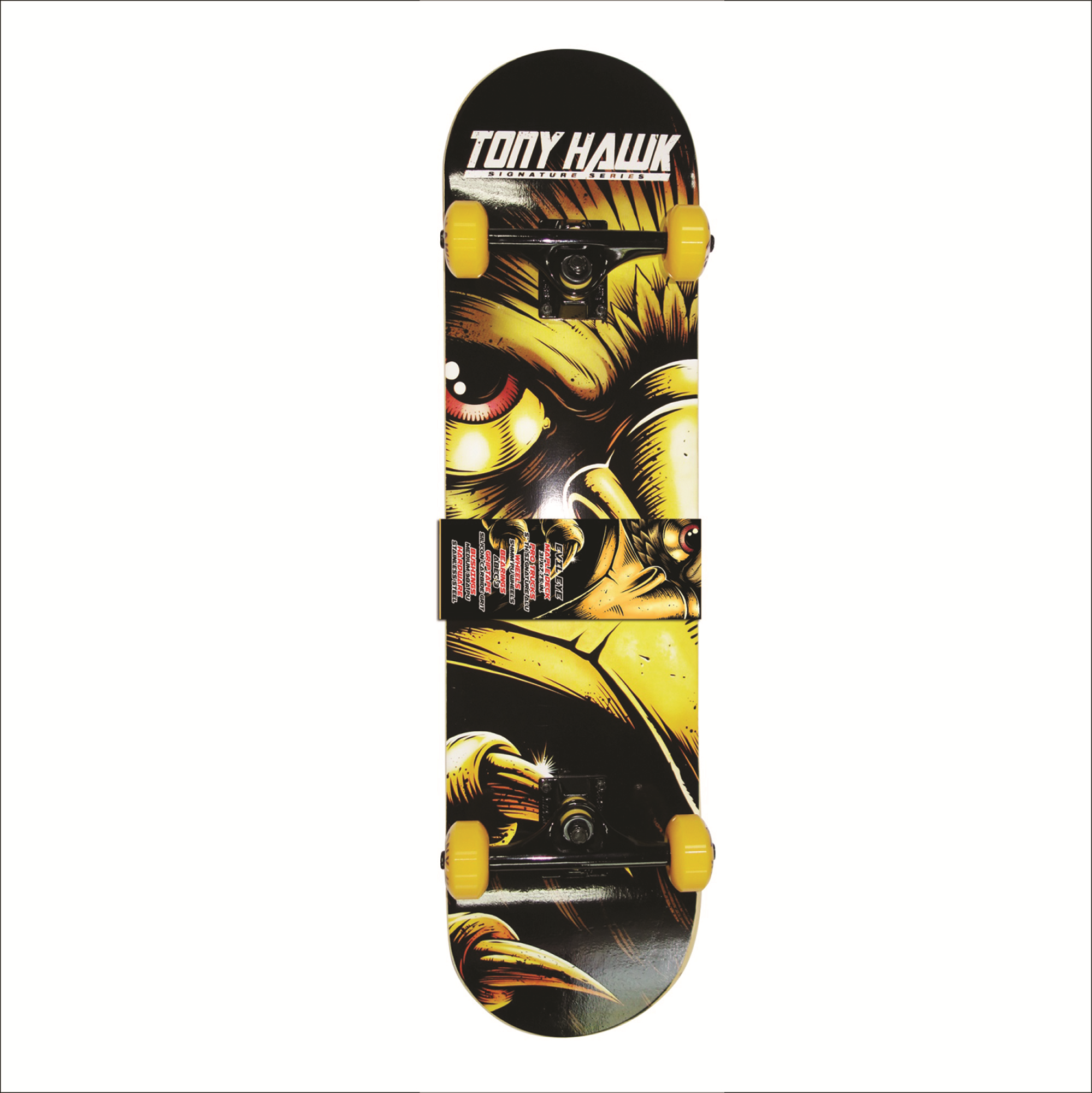 UPC 812892020512 - Tony Hawk Banner Skateboard - Yellow | upcitemdb.com