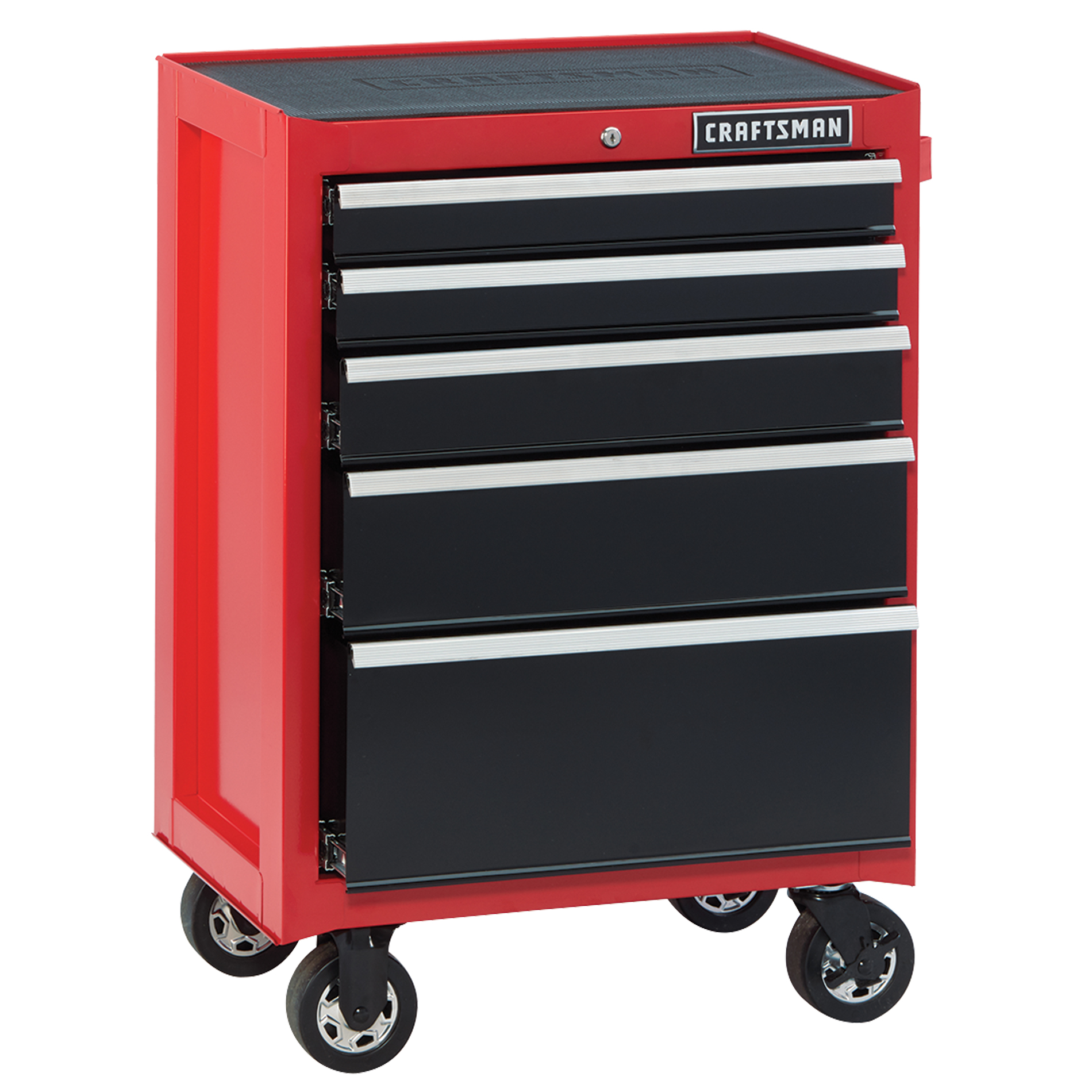 Craftsman 26" 5-Drawer Open Till Rolling Cabinet