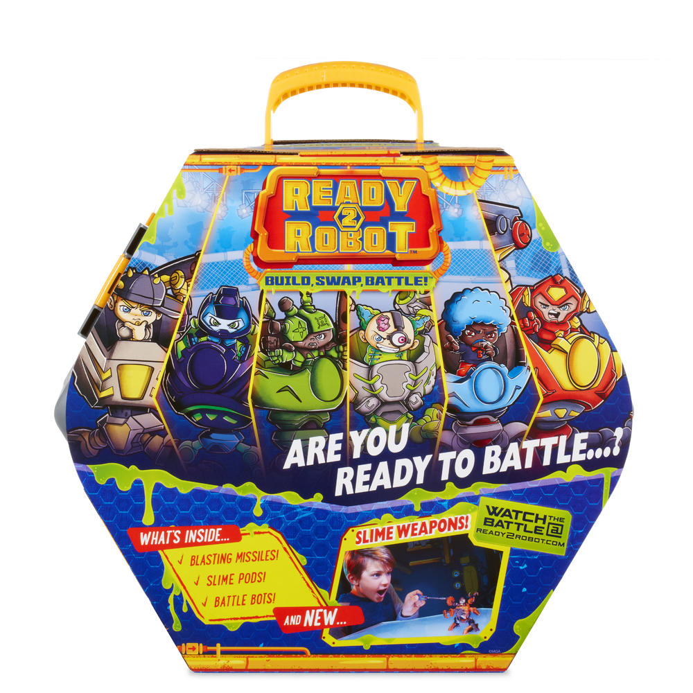 MGA Entertainment Ready 2 Robot Big Slime Battle Play Set
