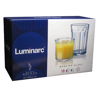 Arc 16pc. Working Glass Set