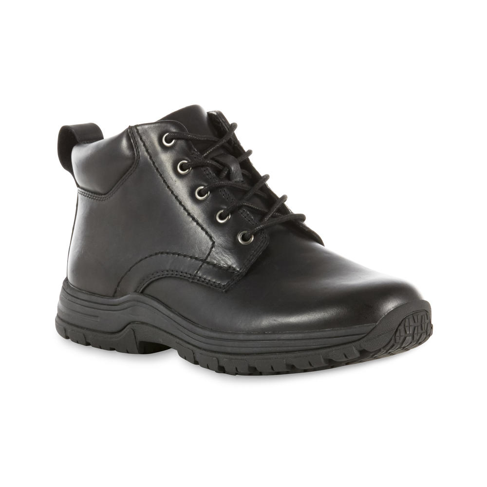 DieHard Men's Slip Resistant Low Work Boot - Black