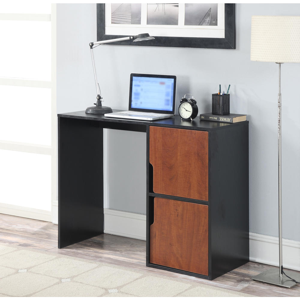 Convenience Concepts Student Desk with Storage Cabinets