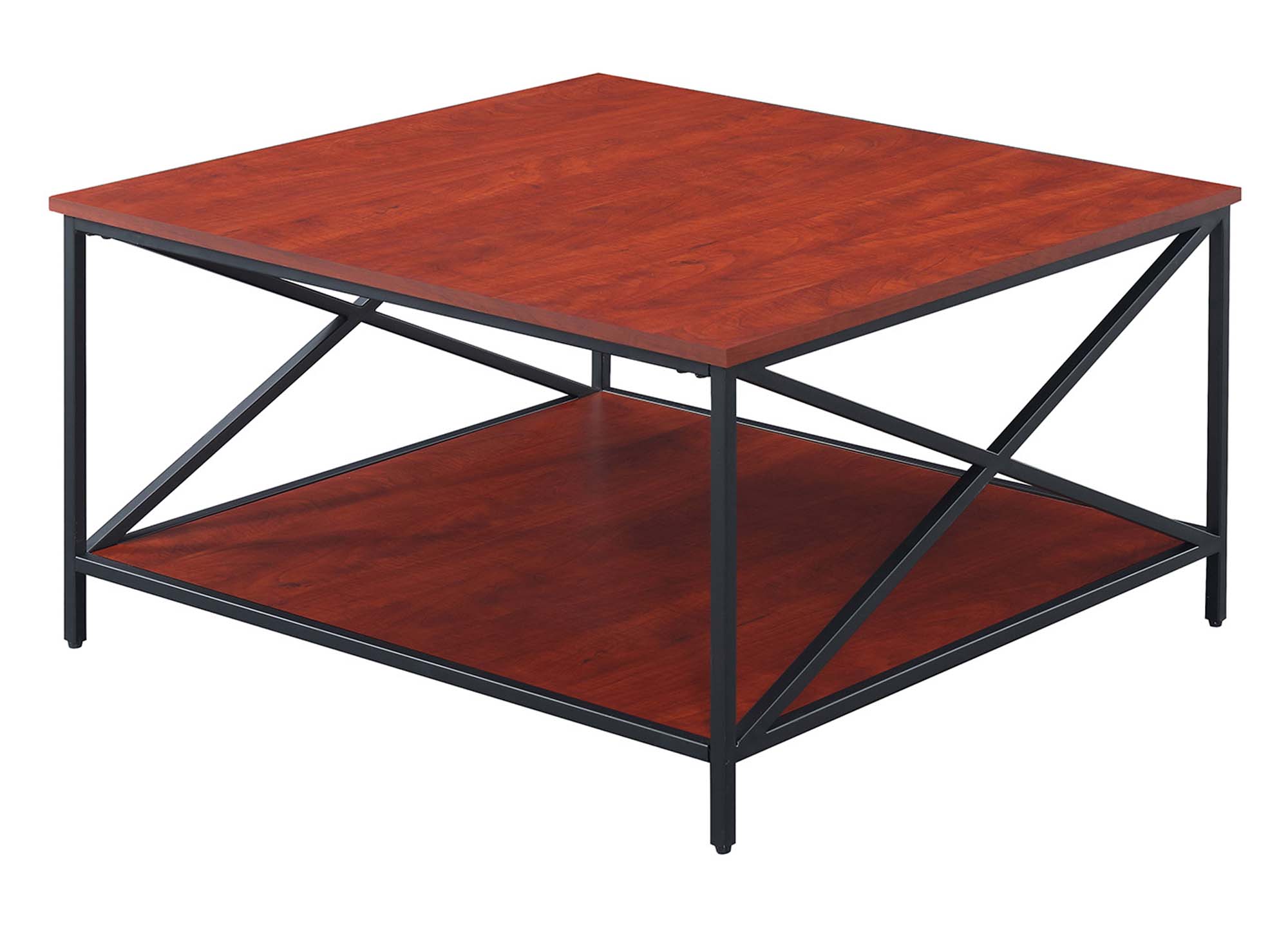 Convenience Concepts Tucson Metal Square Coffee Table