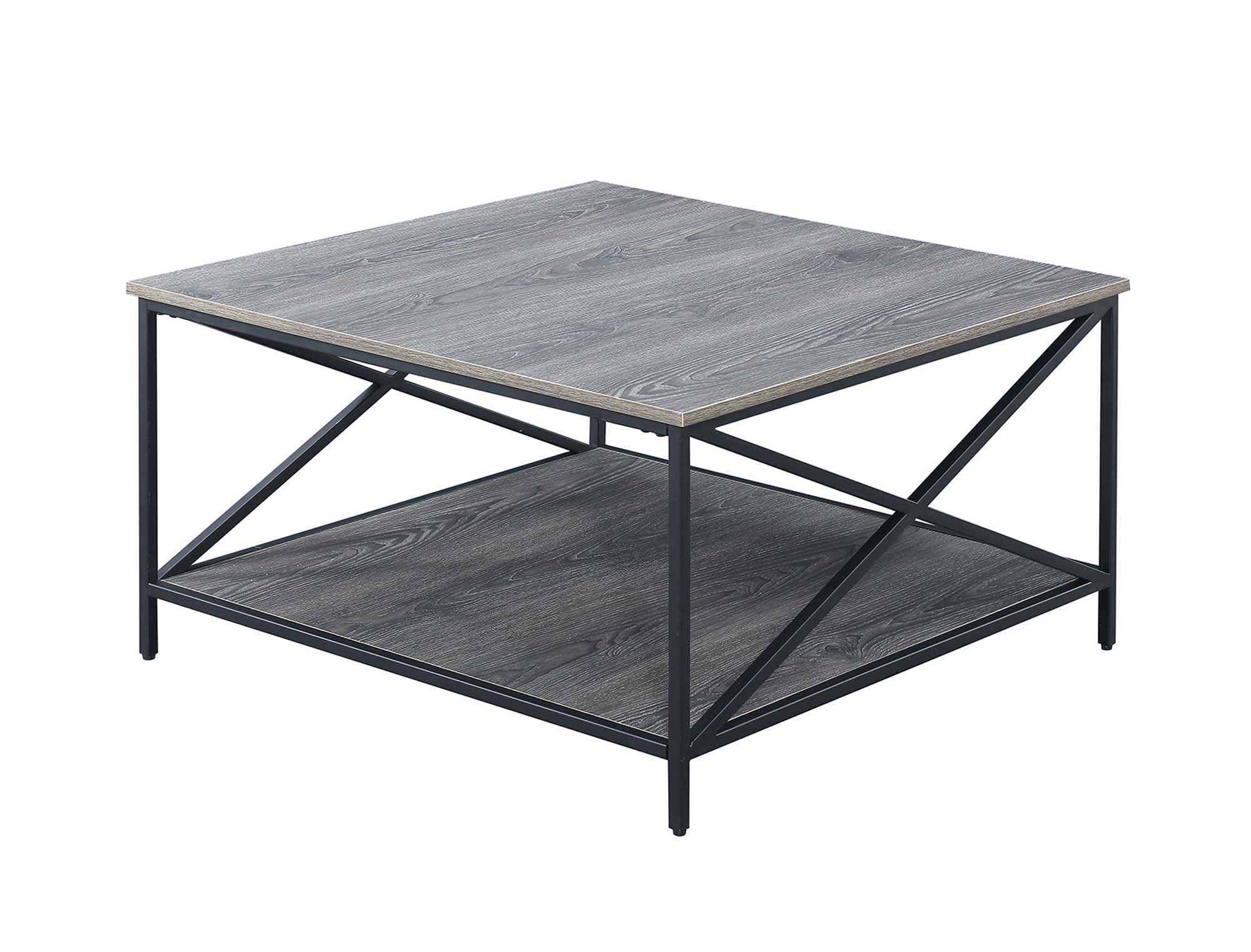 Convenience Concepts Tucson Metal Square Coffee Table