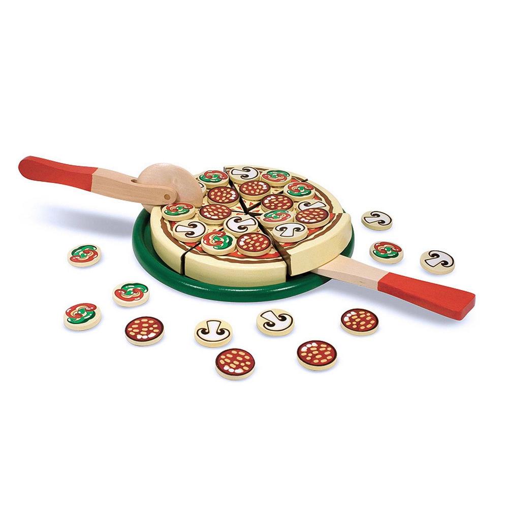 Melissa & Doug Pizza Party Play Food Set