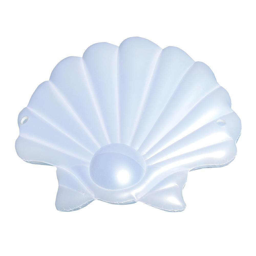 Swimline 83-In Inflatable Inflatable SeaShell Floating Island