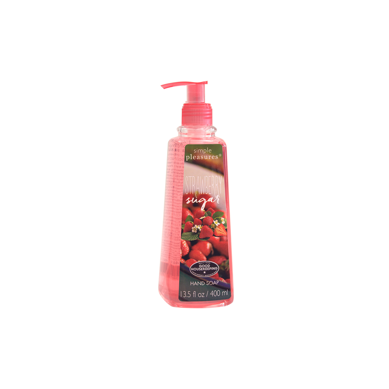 Simple Pleasures Strawberry Sugar Hand Soap – 13.5 Fl. Oz.