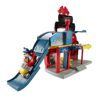 Disney Mickey Mouse Clubhouse Roadster Racers Garage Play Set