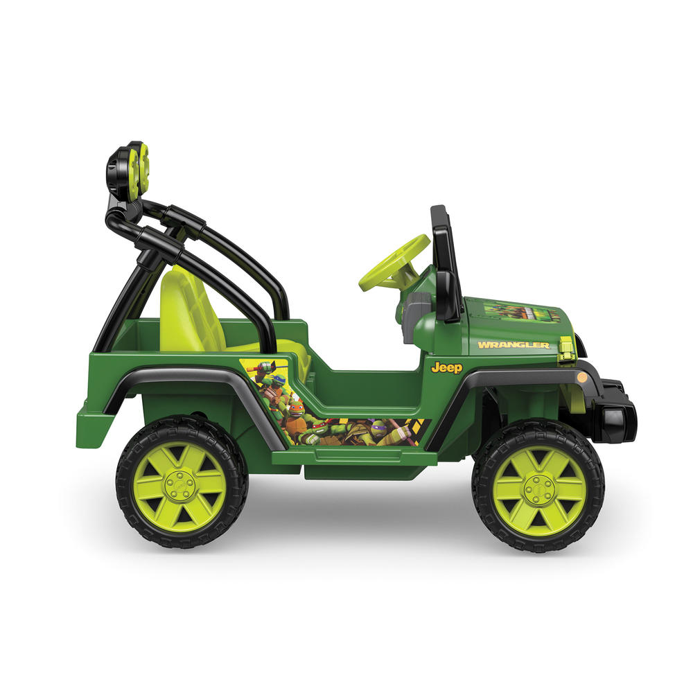 Power Wheels 12V Battery Toy Ride-On -Teenage Mutant Ninja Turtles Jeep ...