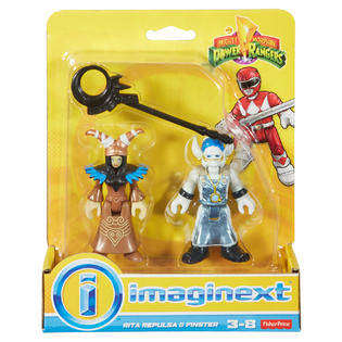 Power Rangers Villain Pack Rita Repulsa & Finster from Imaginext