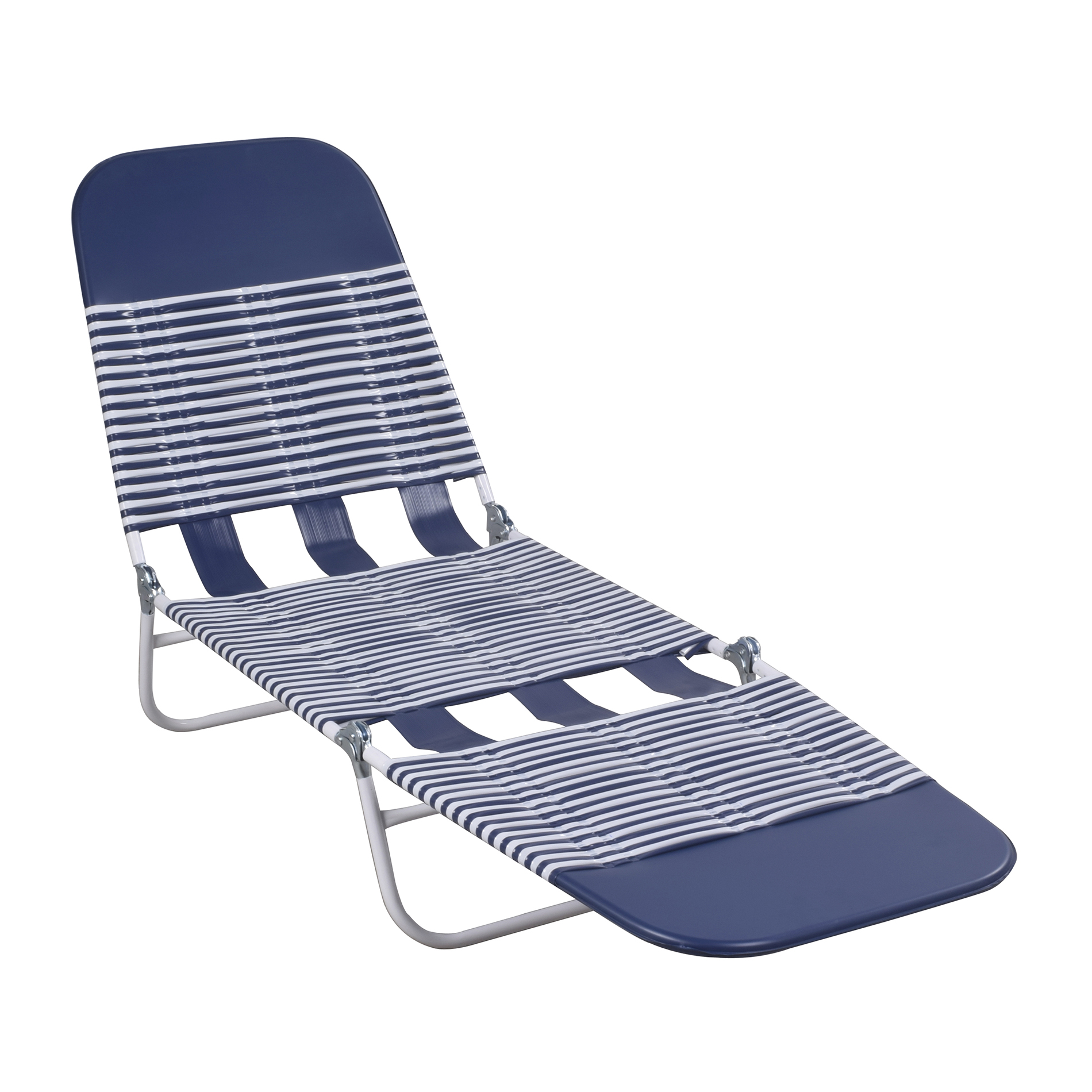 Essential Garden PVC Chaise Lounge - Blue