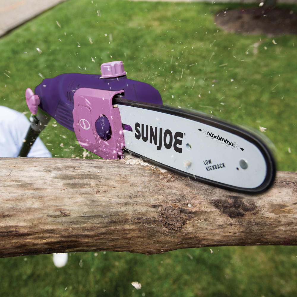 Sun Joe SWJ803E-PRP Electric Multi-Angle Pole Chain Saw | 10 inch | 8.0 ...