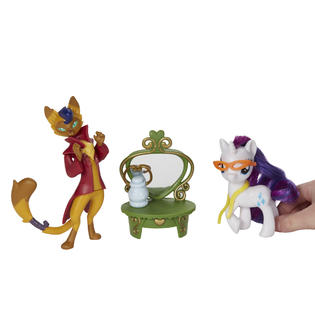 My Little Pony : The Movie Rarity & Capper Dapperpaws Styling Friends Set