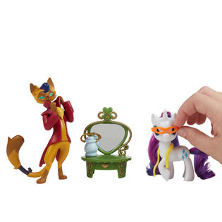 My Little Pony : The Movie Rarity & Capper Dapperpaws Styling Friends Set