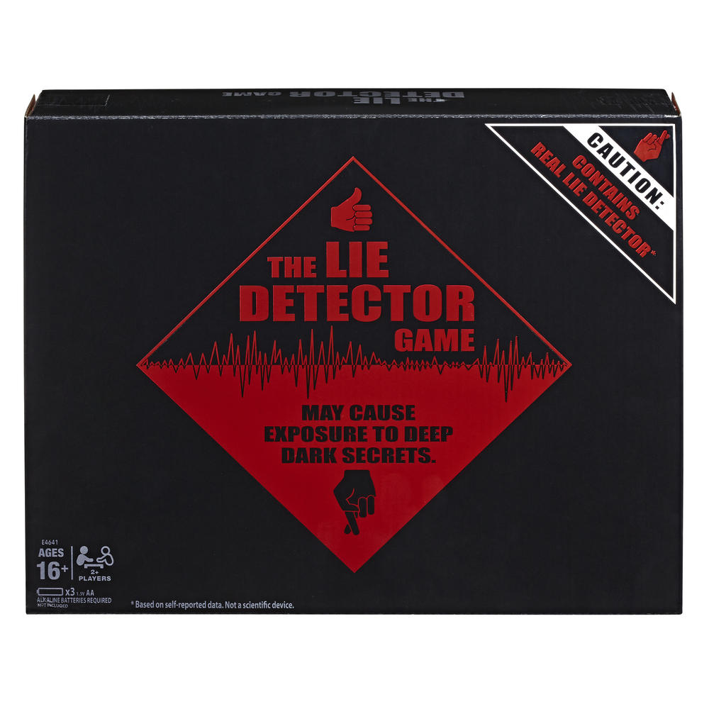Hasbro The Lie Detector Game Adult Party Game
