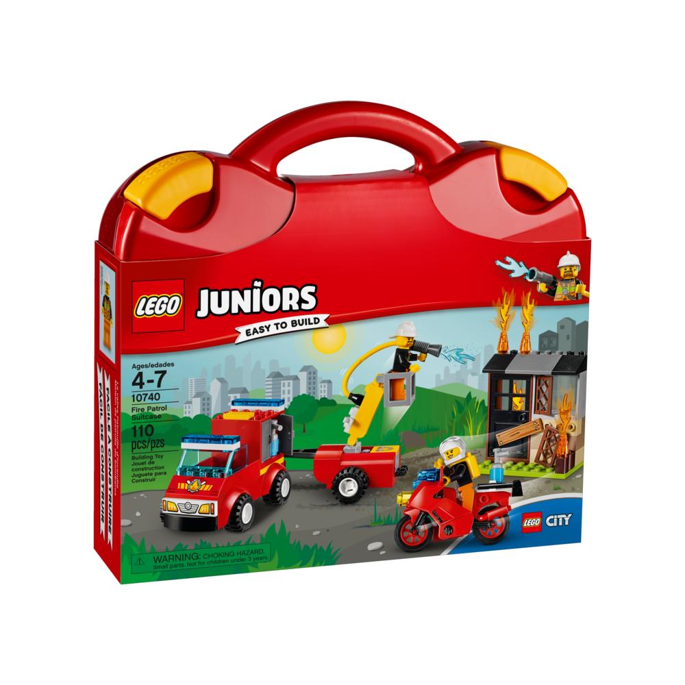 LEGO JUNIORS™ CITY Fire Patrol Suitcase #10740