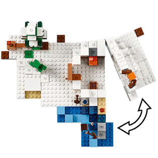 LEGO Minecraft™ The Snow Hideout