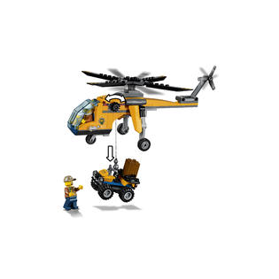 LEGO City Jungle Cargo Helicopter Playset