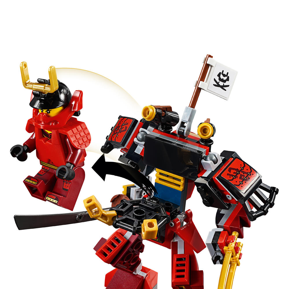 LEGO The Samurai Mech with samurai warrior Nya