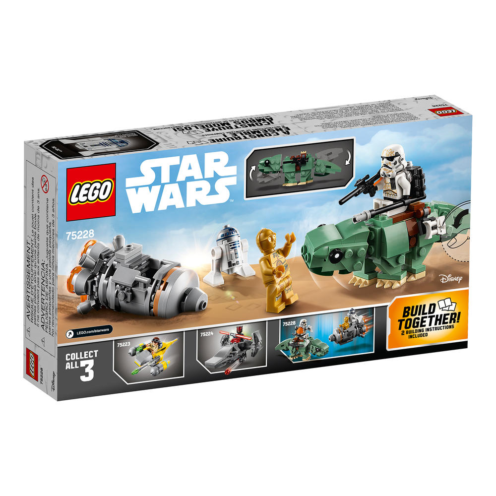 LEGO Dual Pack Microfighters Sandtrooper and Dewback