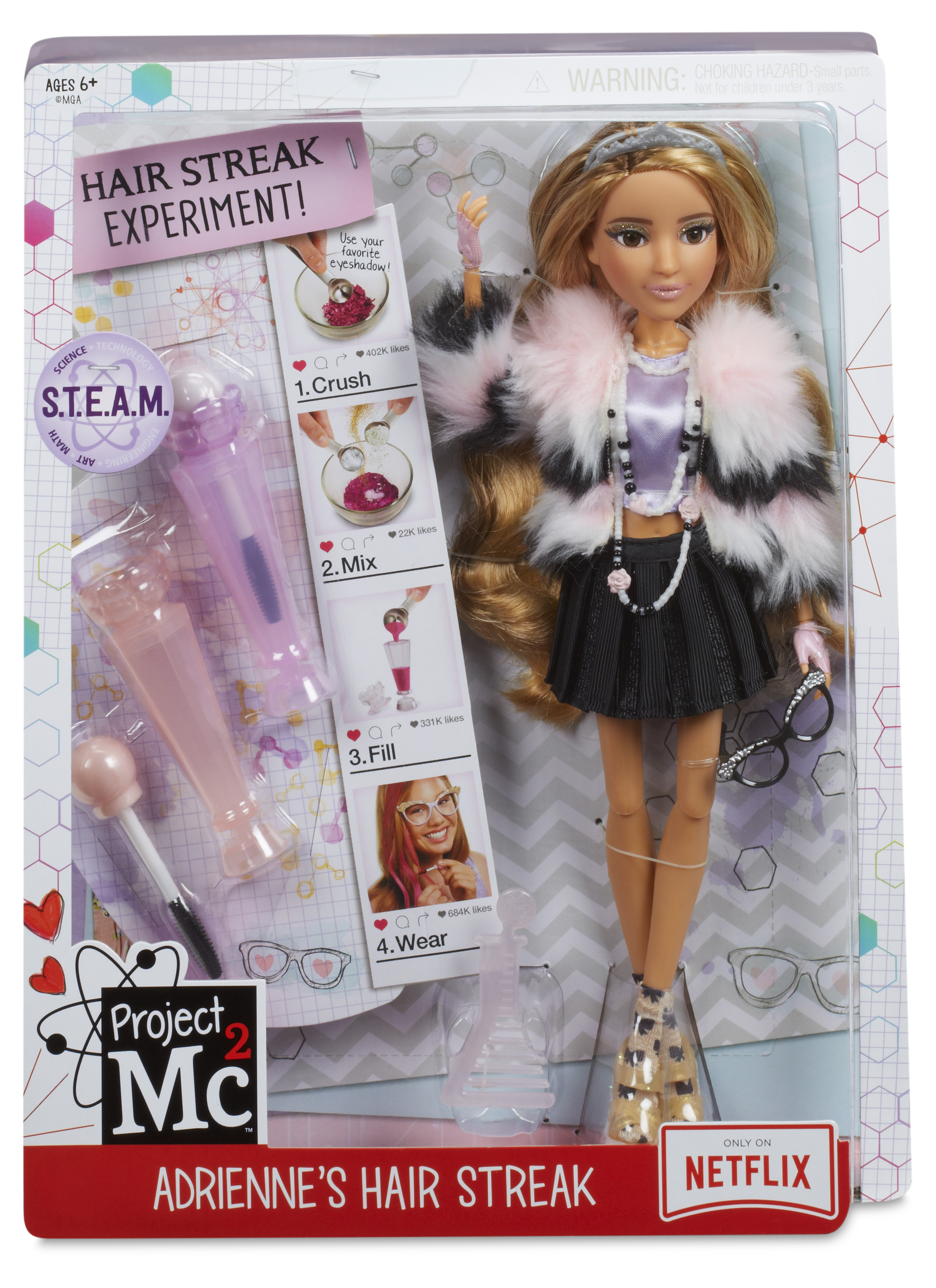 Project Mc2 Experiments with Doll, Adrienne's Hair Mascara
