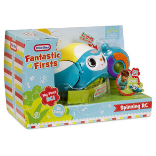 Little Tikes Fantastic Firsts My First RC Spinning Remote Control Car