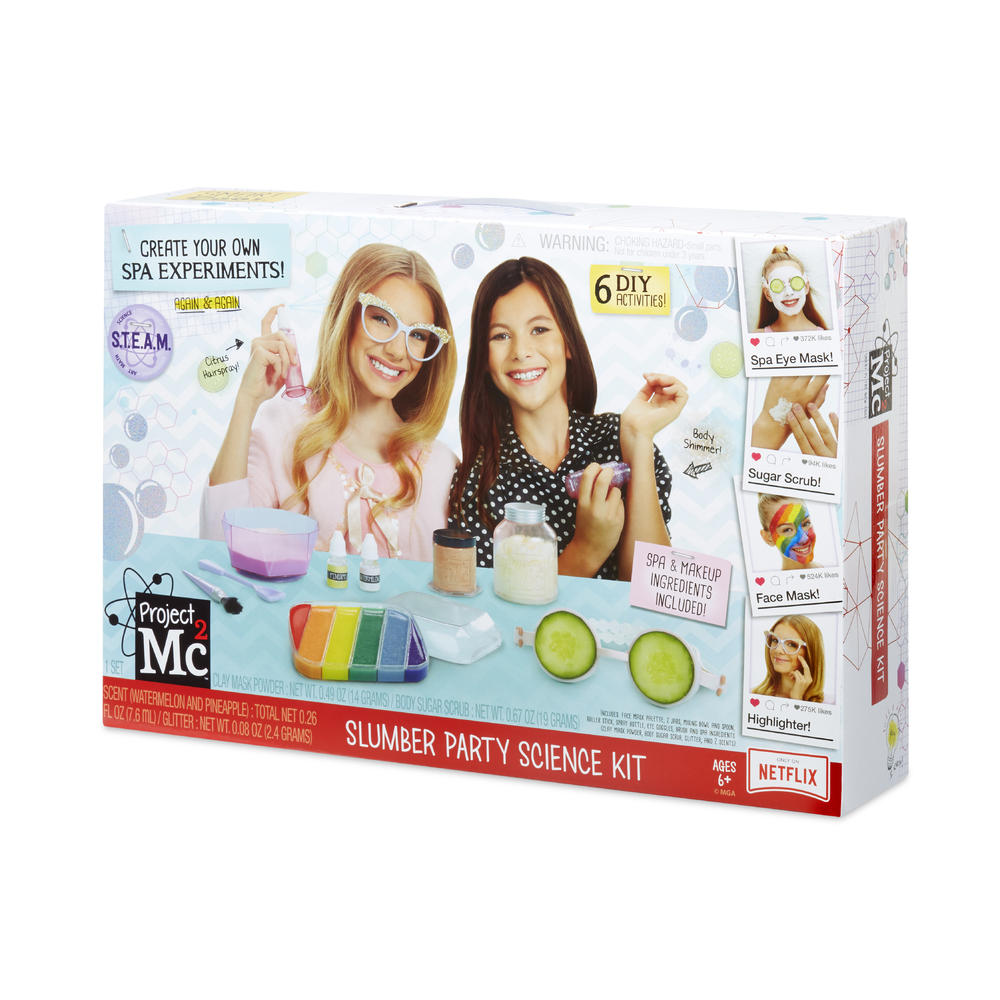 MGA Entertainment Project Mc2 Slumber Party Science Kit