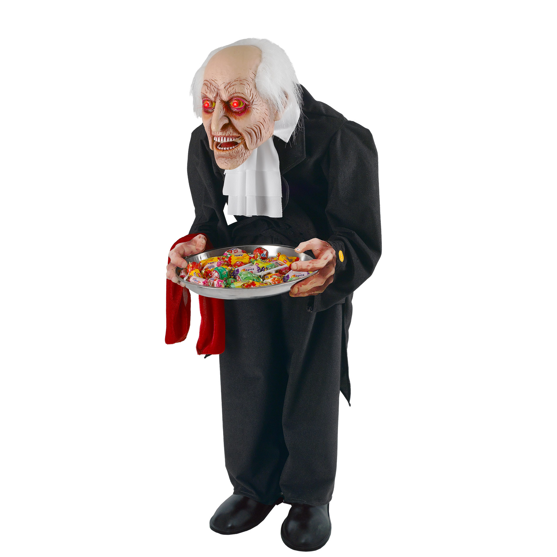 UPC 820290361236 - Totally Ghoul 36" Animated Bobble Head Butler with ...