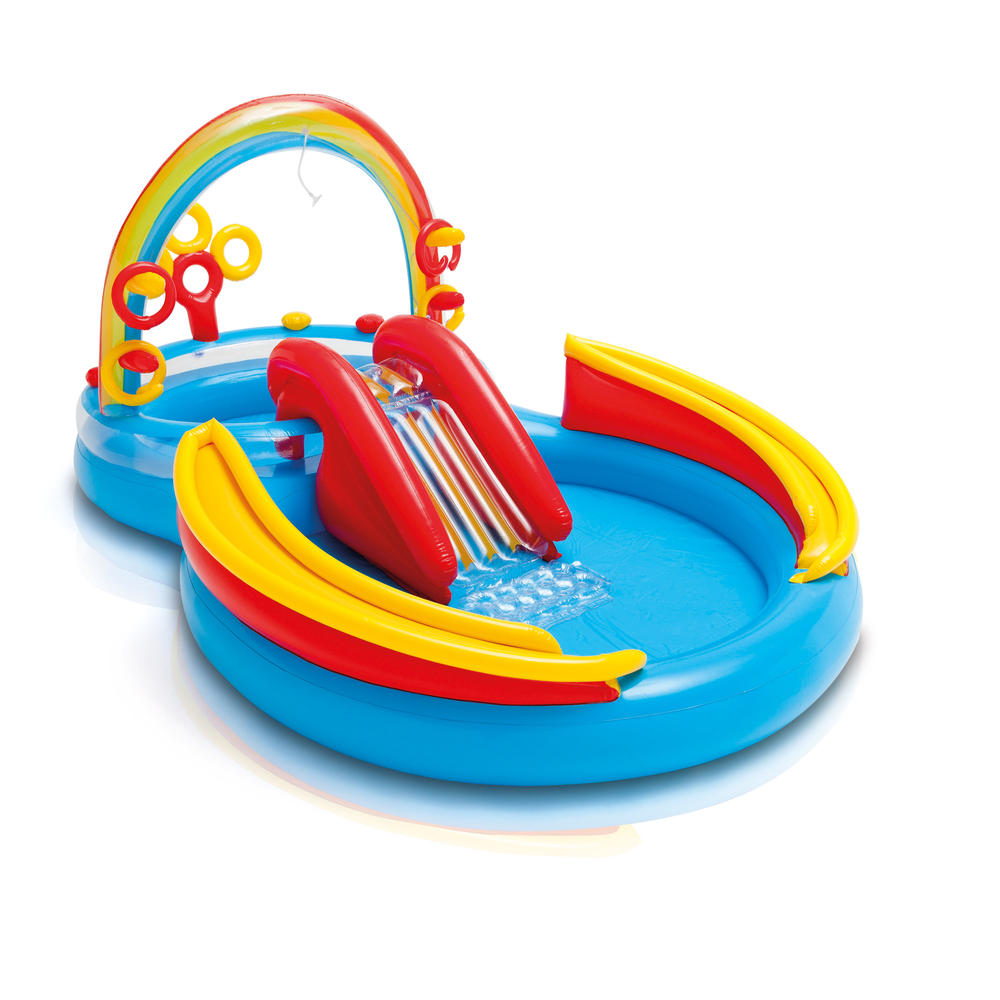 Intex Rainbow Ring Inflatable Water Play Center
