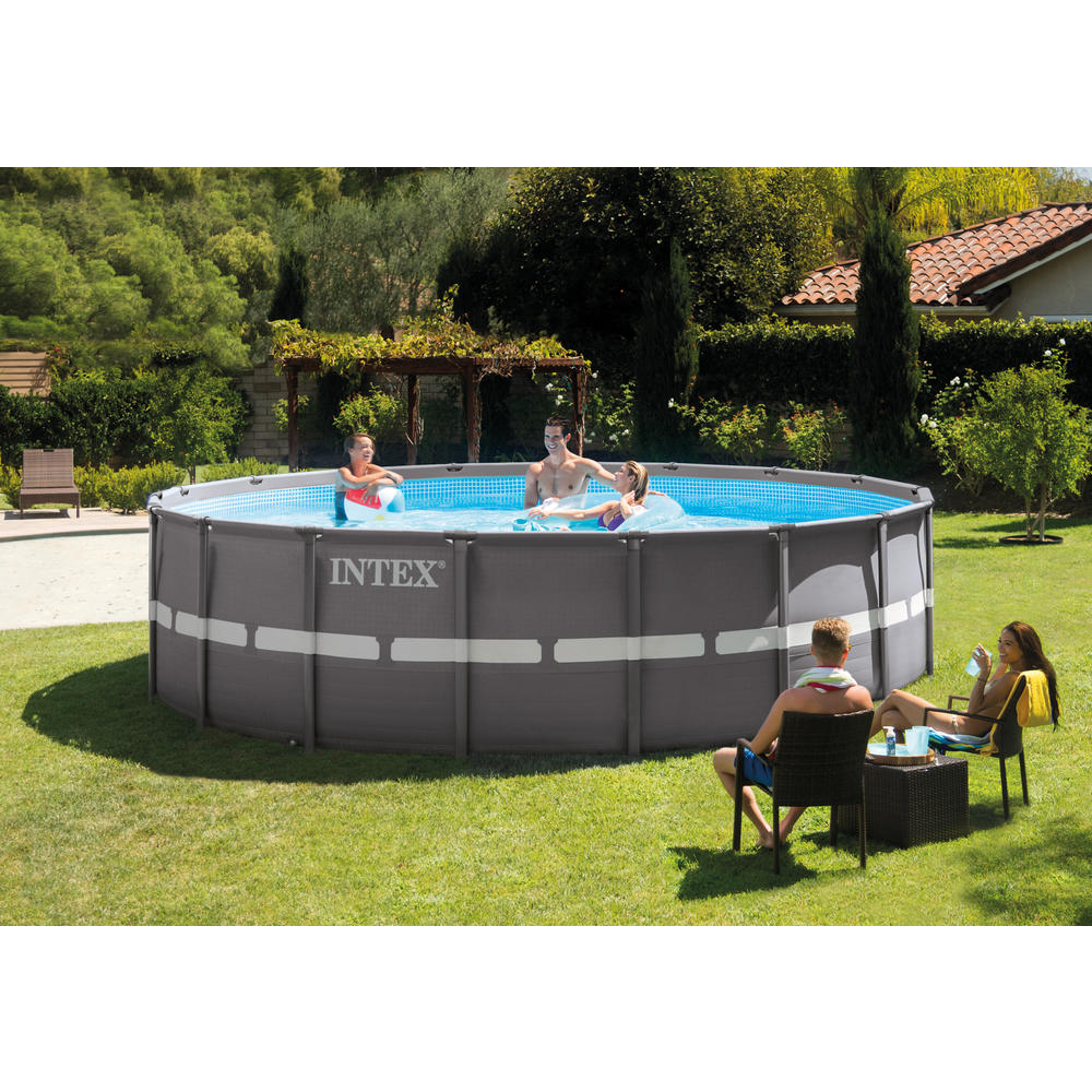 Intex 18Ft X 48In Ultra Frame Pool Set
