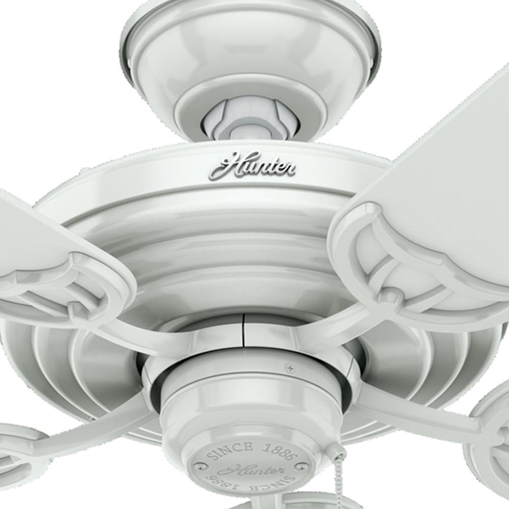 Hunter 53054 52" Sea Air White Ceiling Fan